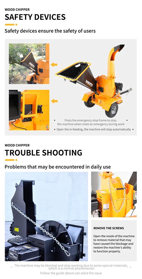 Movable Atv 15hp Electric Starter Recoil Grass Leaf Branch Gasoline Engine Industrial Wood