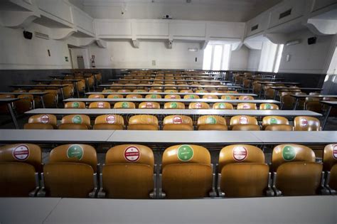University Classroom With Empty Desks Stock Image Image Of Architecture Empty 318092271