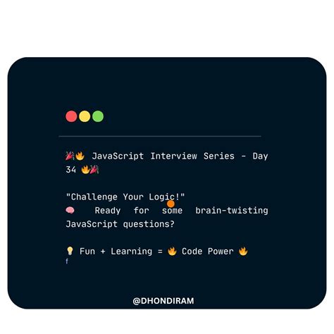 Dhondiram Dhaware On Linkedin Javascript Apis Codingchallenge Developerhumor Learningeveryday