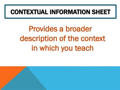 Contextual Information Ppt Download