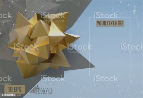 다각형 Bg에 추상적인 기하학적 종이 모양 0명에 대한 스톡 벡터 아트 및 기타 이미지 0명 3차원 형태 개념 Istock