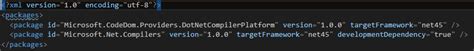 Differences Between Csproj Files In Visual Studio And