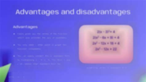 The Forms Of Quadratic Functions Google Slides PPT