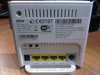 Modem Router Wifi Zte Zxhn H N
