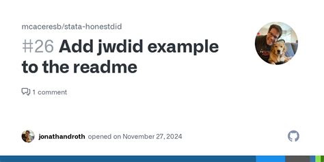 add jwdid example to the readme · issue 26 · mcaceresb stata honestdid