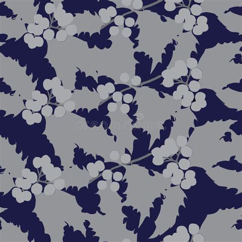 Holly Pattern 5 Stock Vector Illustration Of Vector 282063472