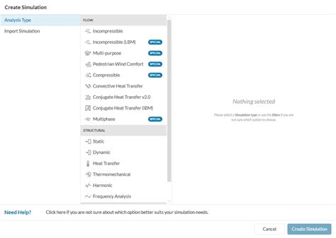Simulation Analysis Types Cloud Based Cae Simscale