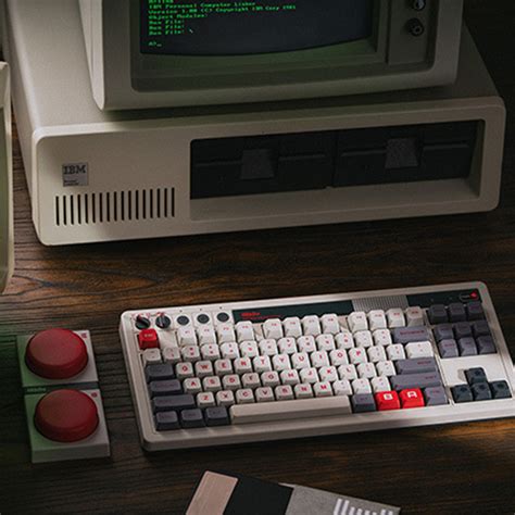 8빗도 8bitdo 레트로 유무선 기계식 키보드 듀얼 슈퍼버튼 포함 위시버킷