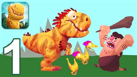 Dino Bash Walkthrough Gameplay Part 1 Intro Ios Android Youtube
