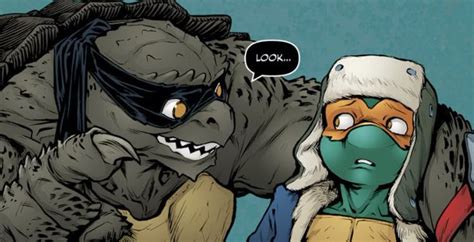 Mikey And Slash Tmnt Comics Tmnt Turtles Teenage Ninja Turtles