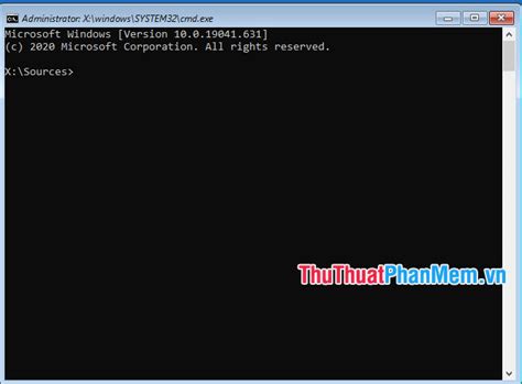 Cách Mở Command Prompt Trong Lúc Cài đặt Windows