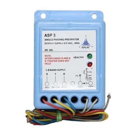 Single Phase Preventer Au Series Three Phase Overload Relay Manufacturer From Bengaluru