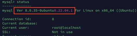 Mysql Version Check On Linux From The Command Line
