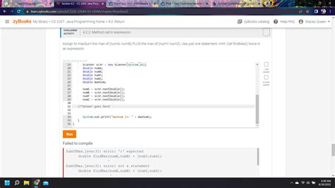 Answered Zybooks My Library Cs 226t Java Bartleby