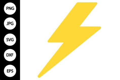 Lightning Svg Graphic By Mydigitalart13 · Creative Fabrica