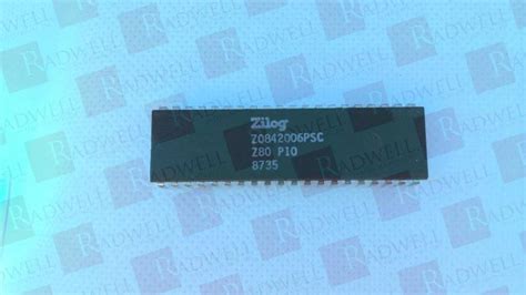 Z0842006psc Zilog Z80 Pio Parallel Input Output Ic 40 Pin Dip Plastic Nos For Sale Online Ebay