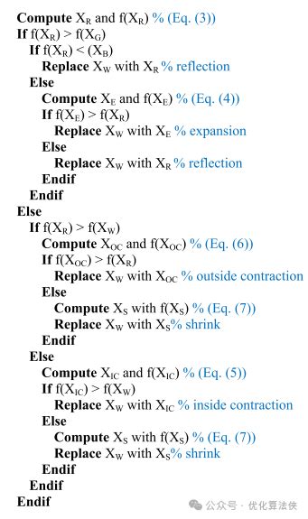【推荐，新手也会】nelder‑mead单纯形法 仅需一行可改进所有群优化算法nelder Mead Csdn博客