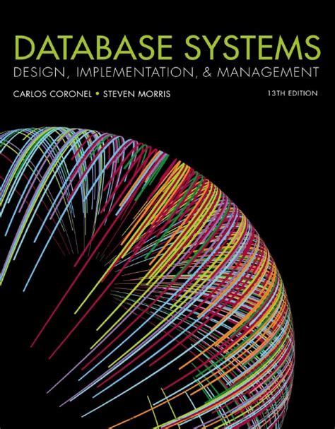 Database Systems Design Implementation And Management 13th Edition PDF By Carlos Coronel
