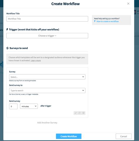 Introducing Workflows Rest Api To Automatically Collect Feedback At