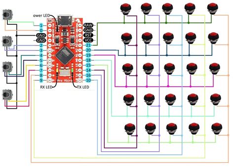 Buttonbox With 12 Position Rotary Switch Interfacing W Software On The Computer Arduino Forum