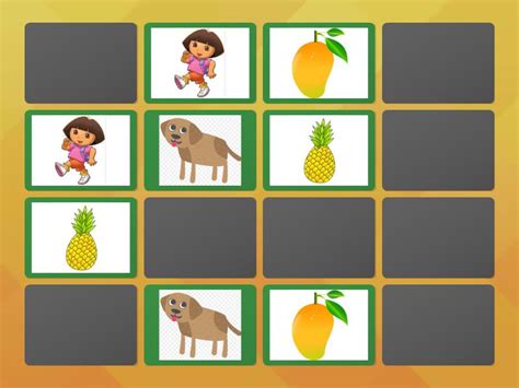 Match Em Up Matching Pairs