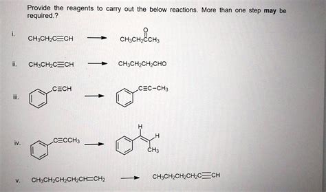 SOLVED I CH3CH2CCH CH3CH2CCH3 Ii CH3CH2CCH CH3CH2CH2CHO CH3CH2CH CHCH3 Iii CH3CCH3 IV CH3