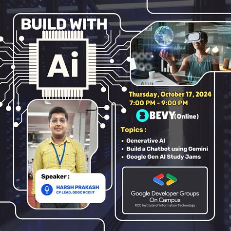 Gdg On Campus Rcciit On Linkedin Gdg Aiworkshop Buildwithai