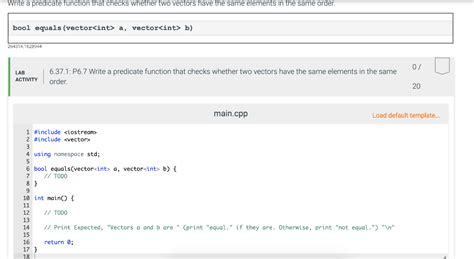 Solved Write A Predicate Function That Checks Whether Two