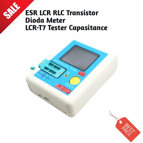 Jual Esr Lcr Rlc Transistor Dioda Meter Lcr T7 Alat Tester Shopee Indonesia