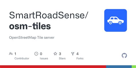 GitHub SmartRoadSense Osm Tiles OpenStreetMap Tile Server
