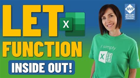 Michael Scholz On Linkedin Exciting New Excel Let Function Comprehensive Guide
