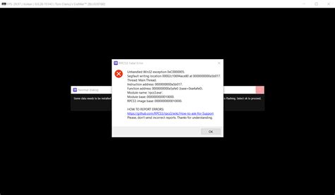 Unable To Install Bluray Versions Of Tom Clancys Endwar · Issue 13977