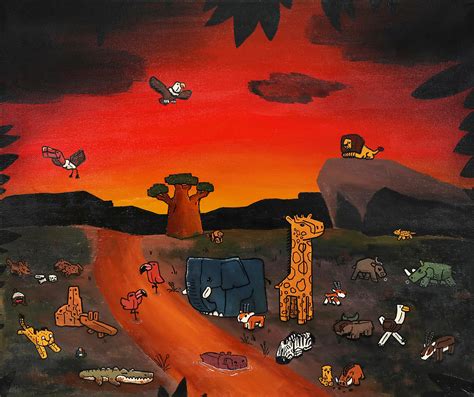 조태성우수 마프리카의 석양 2022 제 1회 하나아트버스