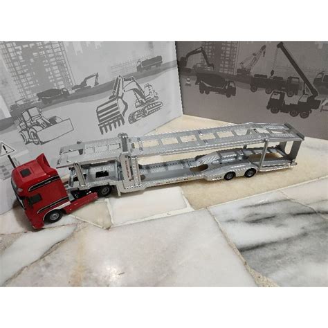 Lori Loader Besi Diecast Transport Truck Shopee Malaysia