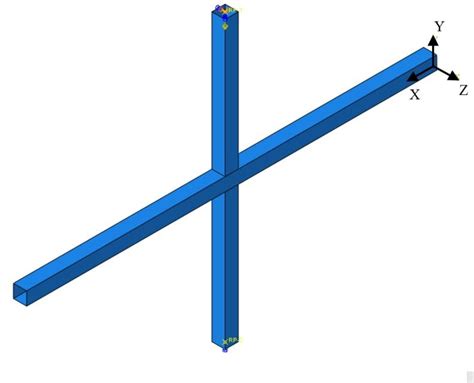 geometry of a fe model download scientific diagram