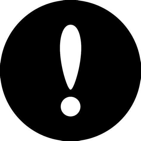 Exclamation Mark Triangle Svg Vectors And Icons Svg Repo
