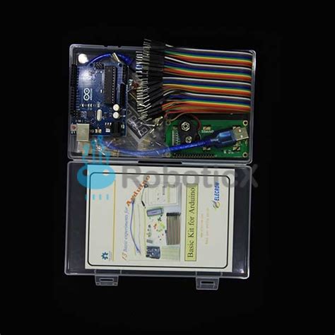 Beginner Basic Kit For Arduino With Guide Book Roboticx