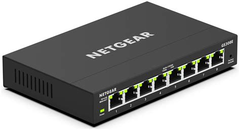 Netgear GS E Port Gigabit Ethernet Smart Managed Plus Switch