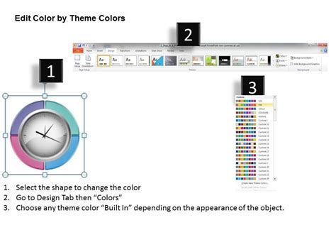 Analog Clock Powerpoint Template Slide Powerpoint Presentation Slides Ppt Slides Graphics