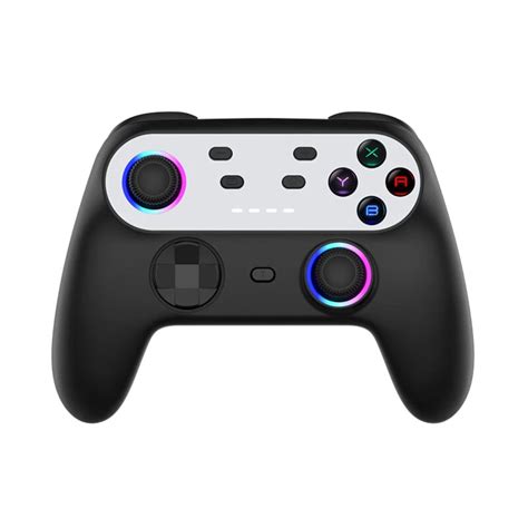 Hy 9017 Rgb Wireless Bluetooth Game Controller Six Axis Programming Dual Joystick Gamepad