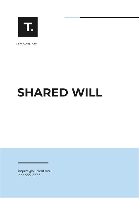 Free Joint Will Templates To Edit Online