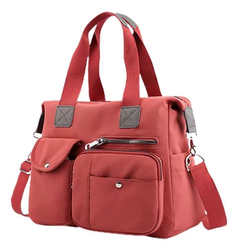Bolsa De Hombro Dama Mano Gran Capacidad Múltiples Bolsillos Envío Gratis