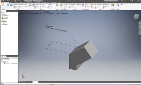 Inventor 2018 Annotate Into Navisworks Displaying Incorrectly