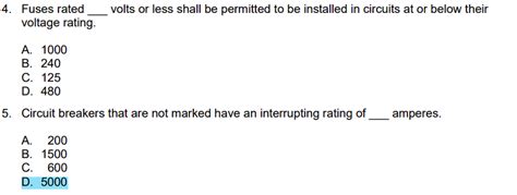 15 Overcurrent Devices Are Not Permitted To Be