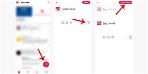3 Cara Membuat Thread Tweet Bersambung Di Twitter