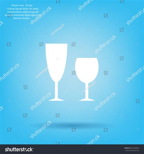 Fragile Packaging Symbol Glass Icon Vector Stock Vector Royalty Free