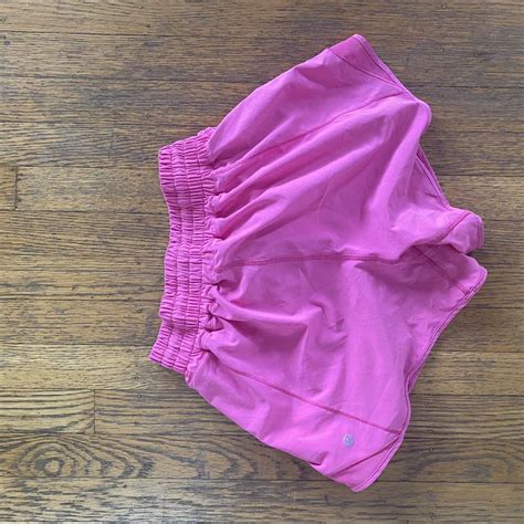 Lululemon Womens Pink Shorts Depop