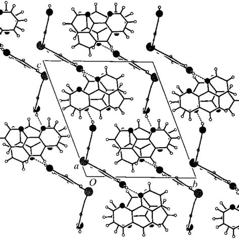 The Molecular Components Of Compound 3 Showing The Asymmetric Unit Download Scientific