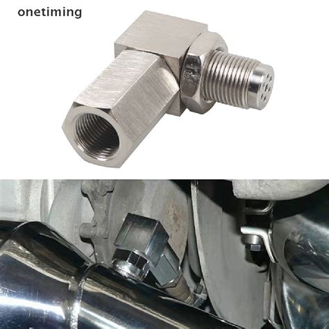 Otph Universal Oxygen Sensor Extender 90 Degree 02 Bung Extension Catalytic Converter O2 Oxygen