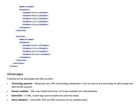 Solution Java Xml Quick Guide Studypool